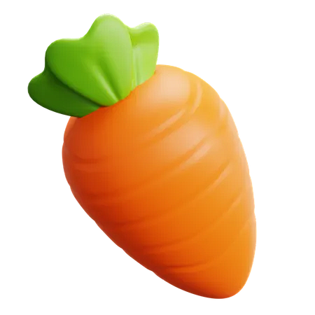 Carrot 3D Icon (2)