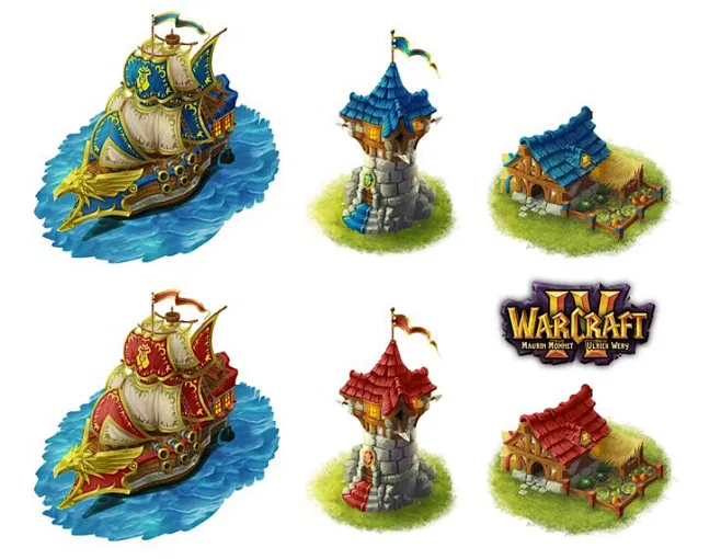 WARCRAFT IV - 3D FANART - Page 2-花瓣网