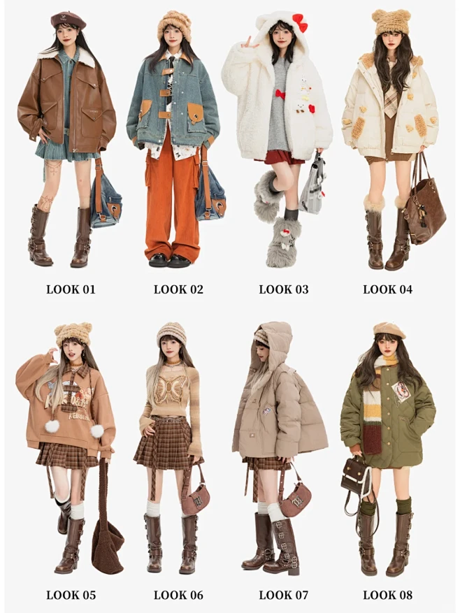 OOTD|秋冬穿搭合集，一周穿搭不重样！-花瓣网