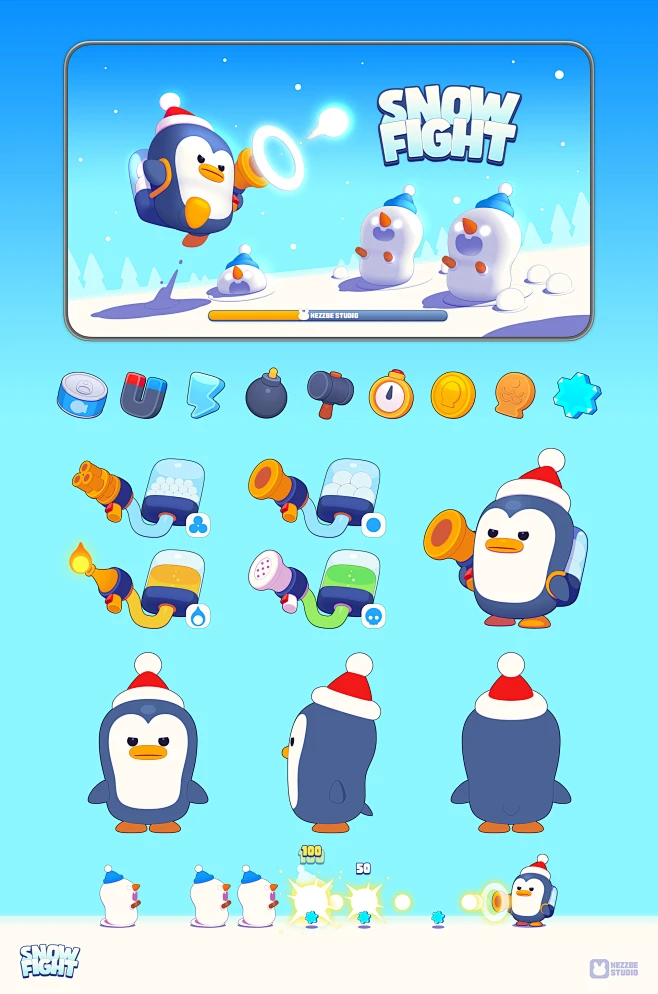 Snow Fight!!-花瓣网