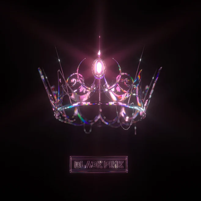 3DDesign art blackpink crown kpop-花瓣网