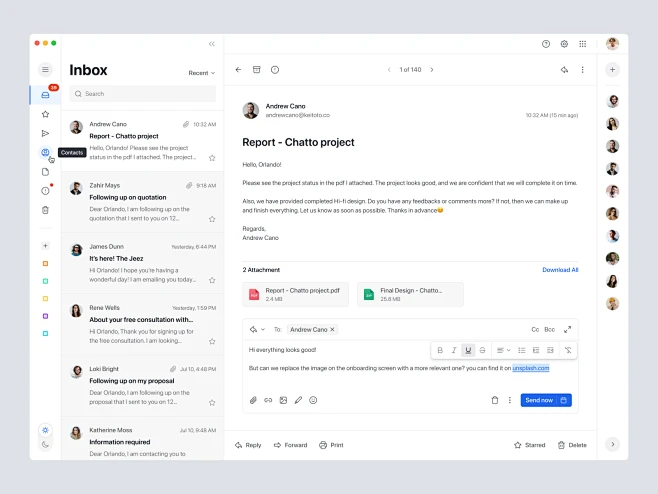 Flowmail Inbox Page Light - Slide 1.jpg-花瓣网