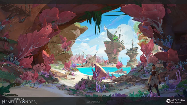 Into a Hearth Yonder - 2D concept art-花瓣网