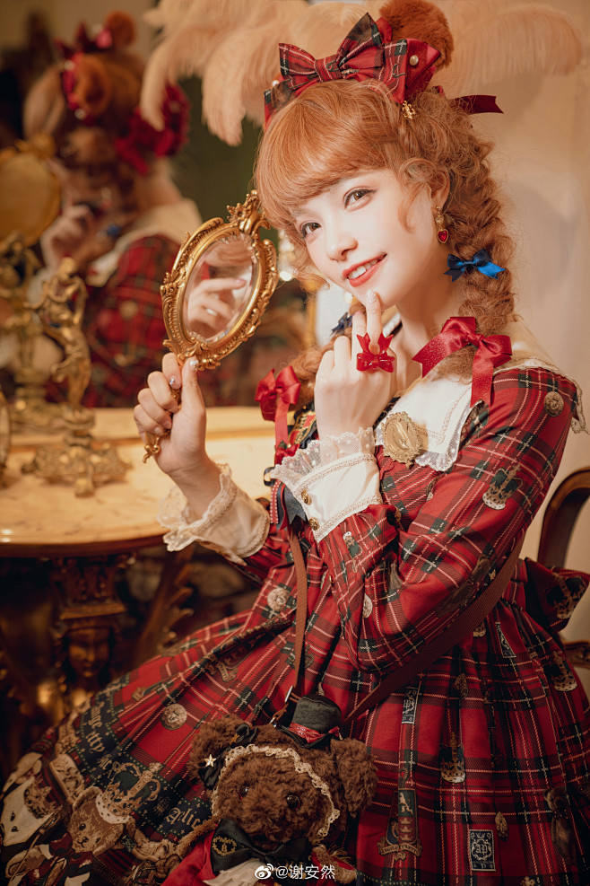 谢安然 裙子 公主 唯美 Lolita lo娘 人间星光2