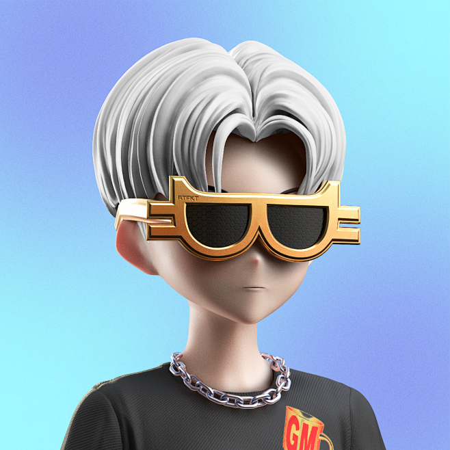 CloneX #Metauniverse # digital collection #元宇宙#数字藏品#nft#@不倦u