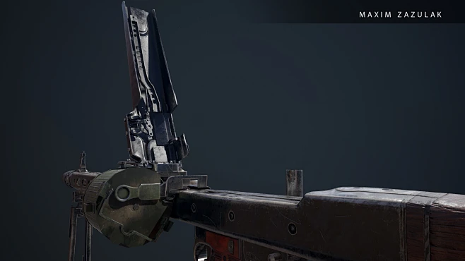 MG42 - German Machine Gun - WW2, Maxim Zazulak : Real-time lit game ...