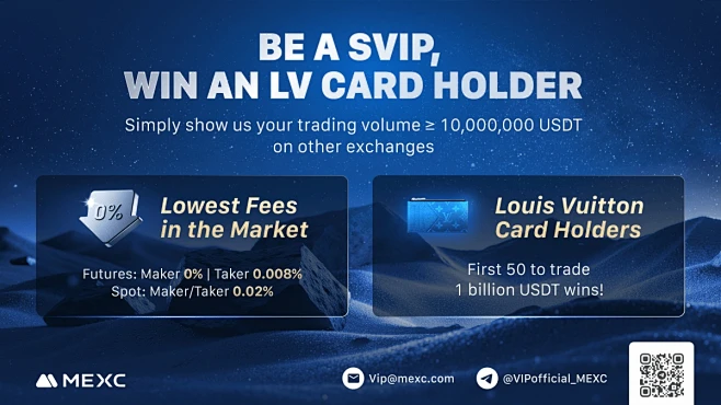 可能是包含下列内容的图片：上面的文字是“BE A SVIP, WIN AN LV CARD HOLDER Simply show us ...