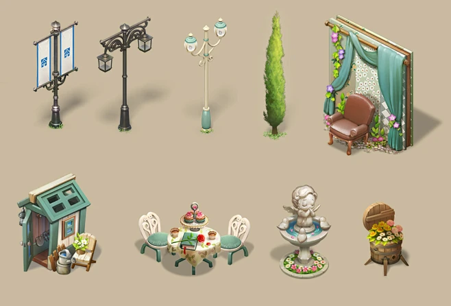 Mini life, sijin lee : mmo SNG game copyright by KRAFTON-花瓣网