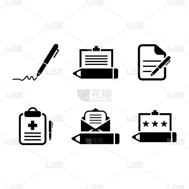 Write a Note Icons