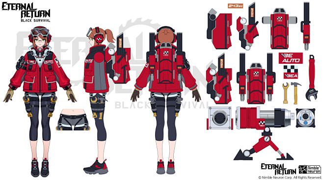 Eternal Return - Chief Mechanic Barbara