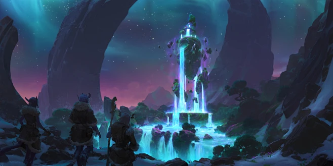 {游戏系列}美国RUNETERRA符文传说（UI,角色，场景）-花瓣网