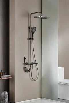 日本杉陶冷热数显花洒全铜多功能AIR增压花洒家用淋雨器-tmall.com天猫-花瓣网