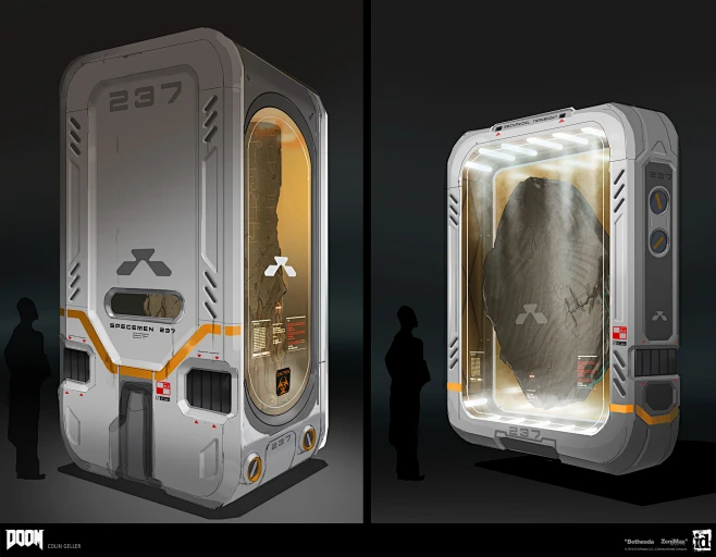 DOOM - Artifact Storage Units, Colin Geller : A couple ambient storage ...