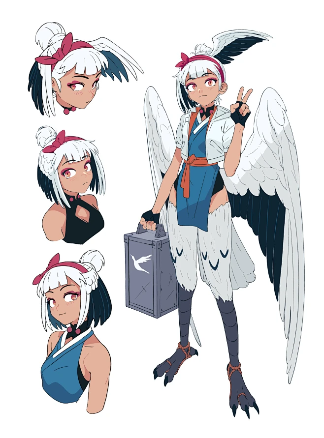 Misc. Character Designs 2-花瓣网