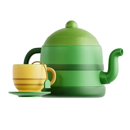 Hot Tea 3D Icon