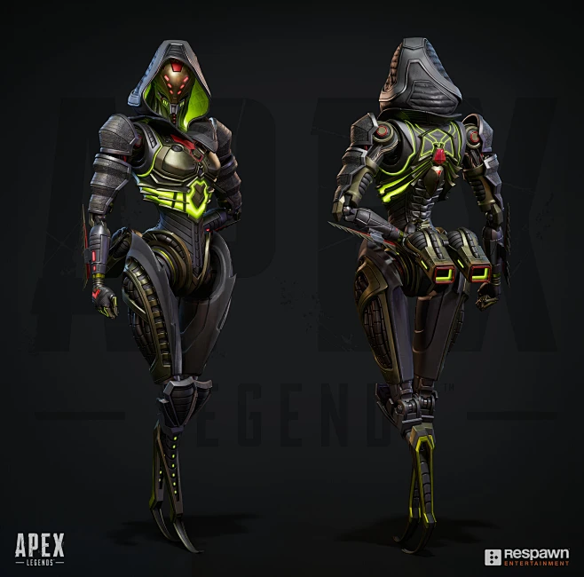 Apex Legends-Ash-Biotechnic-花瓣网