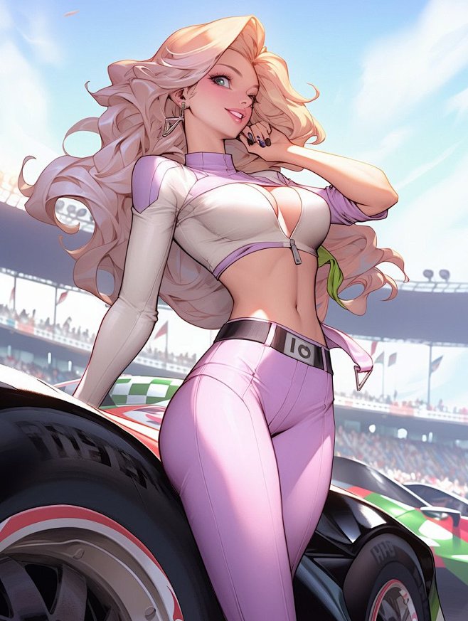 Racing Queen II Day 6 #AIArtworks httpst