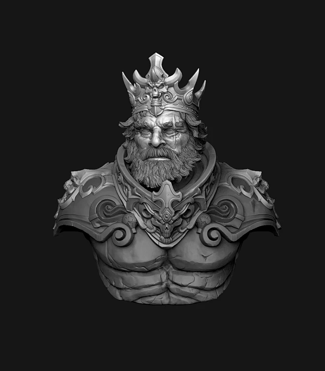 "Surt" , Laslo Forgach : Bust for Scale75 size: 1/10 figure painter ...