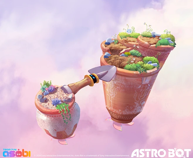Astro Bot Concept Art -花瓣网