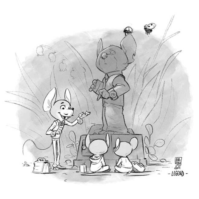 Daily sketch - session #2, "biboun" Christophe Fossard : Daily sketch ...