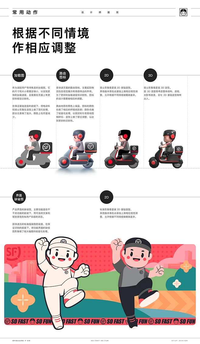 顺丰速运运营版 IP 形象设计总结 on Behance-花瓣网
