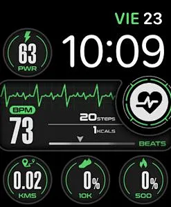 Aeon X Green • Facer: the world's largest watch face platform-花瓣网