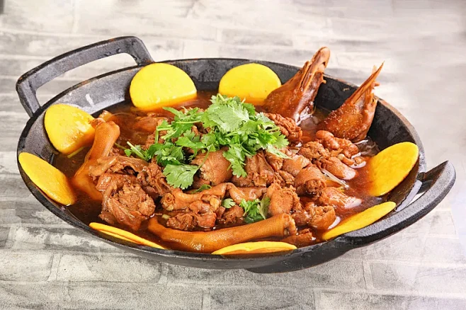 中餐美食-东北炖大鹅图片下载-花瓣网