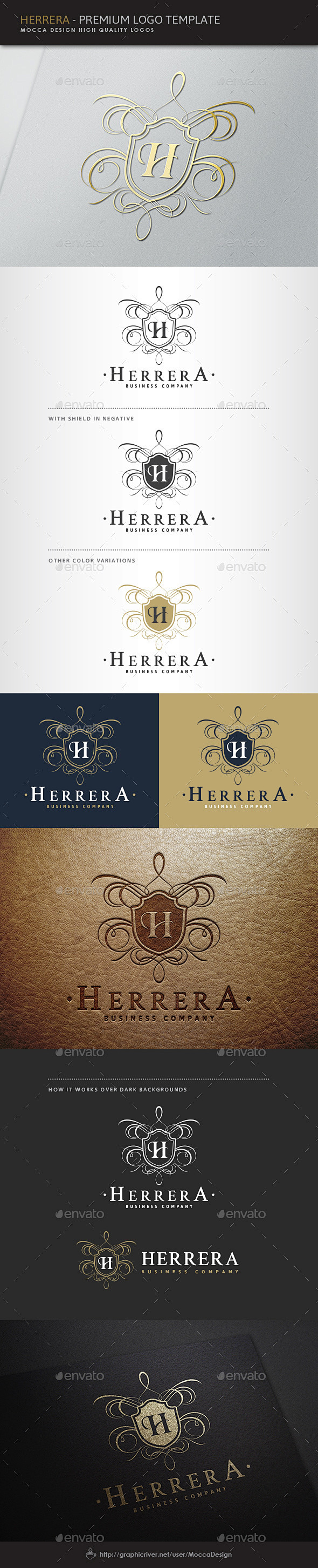 Herrera Logo - Crests Logo TemplatesHerrera Logo - Crests Logo ...