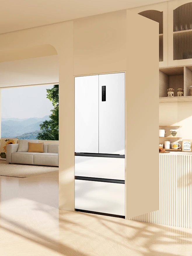 T7底部散热2 TCL T7冰箱 绝美小冰箱 场景美图，创建信详情页家居美图。更多作品，站k：懿设计。小红s：壹元二公子。-花瓣网