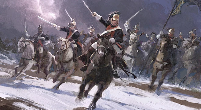 Dragoon Charge, Leonardo Borazio : practice-花瓣网