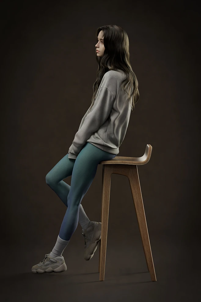 Live sketch model-花瓣网