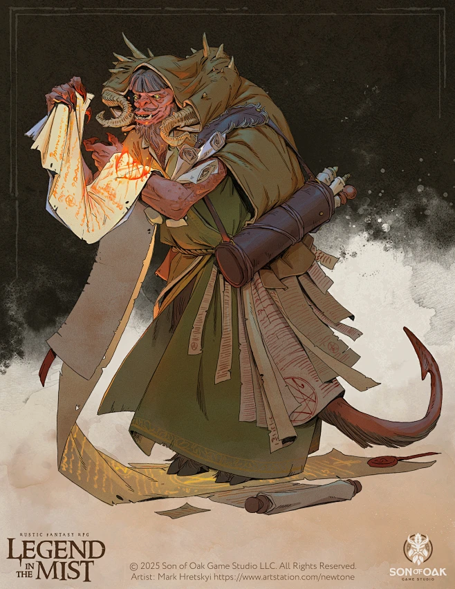 Legend in the Mist RPG - Characters and Creatures -花瓣网