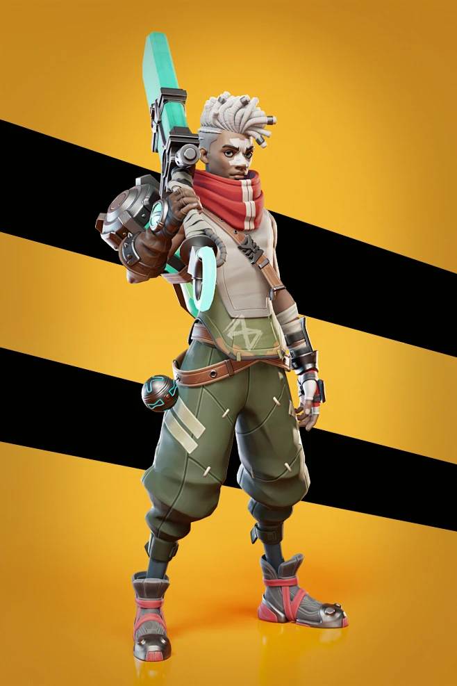 ArtStation - Ekko Project L Fan Art-花瓣网