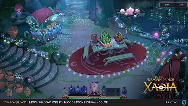 The Dragon Prince: Xadia - Moonshadow Forest - Props -花瓣网