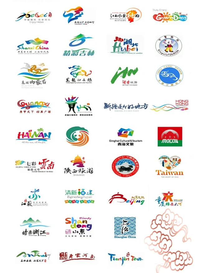 最全各省市文旅logo - 小红书