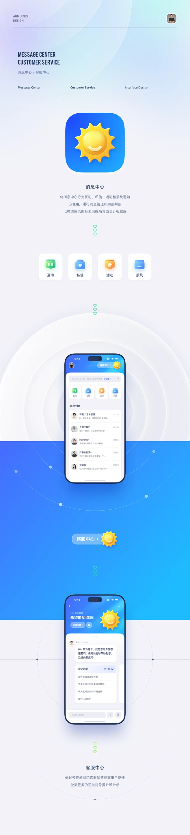 小嘿畅聊 APP UI/UX 设计总结-APP-UICN用户体验设计平台-花瓣网