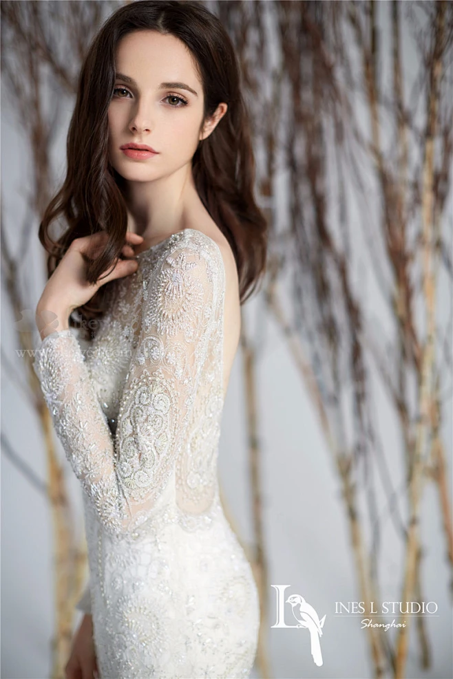 婚礼灵感图片 | 喜结网婚礼灵感库 : By INES L studio／奈时婚纱工作室-花瓣网