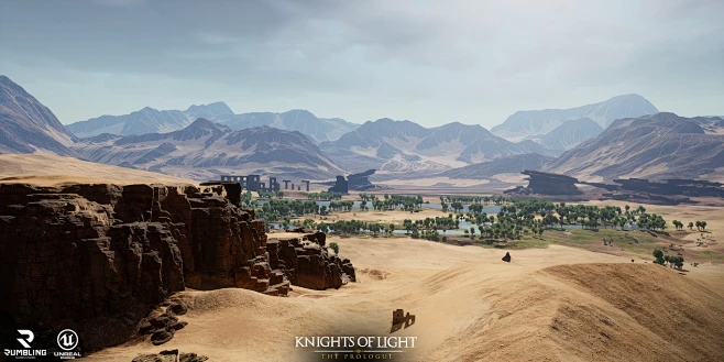 UE4 Photo-realistic Desert From the World of Knights of Light ...