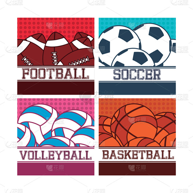 球体,正方形,色彩鲜艳,运动,概念,运动竞赛,想法,业余爱好,收集