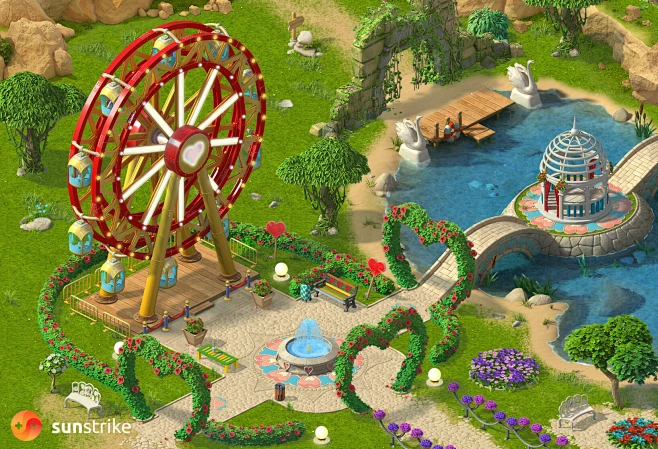 SunStrike Studios : Game art outsourcing. Contact: info@sunstrikestudios.com-花瓣网