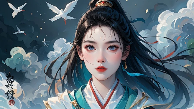 仙侠风-hzj(2)图片_十鲵的私人定制图片素材-花瓣网