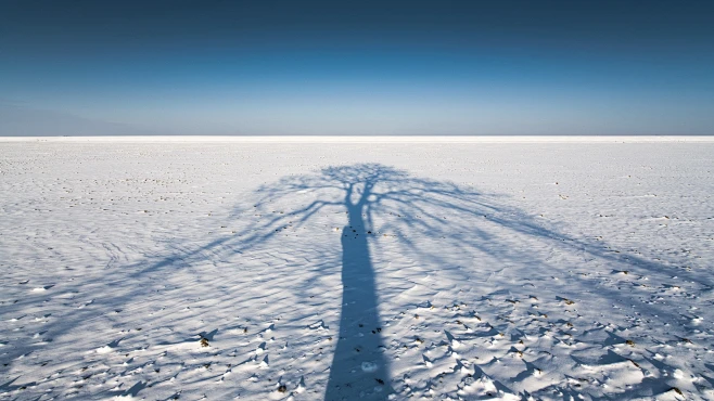 General 2560x1440 shadow snow winter landscape nature-花瓣网