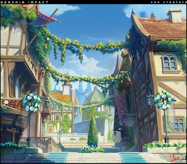 mondstadt / Genshin Impact