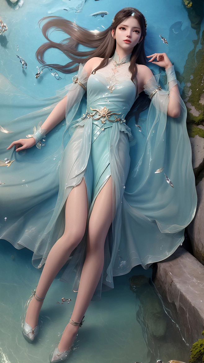 横版pins5542964850 Ai绘画美女斗破苍穹萧熏儿4k手机壁纸彼岸图网