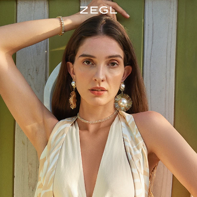 ZEGL人造大珍珠耳环女夏季气质名媛夸张耳钉2022年新款潮复古耳饰-tmall.com天猫-花瓣网