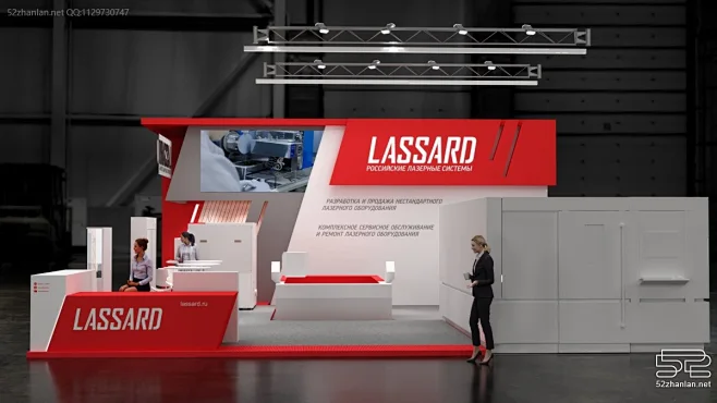 【lassard】展台设计分享 – 52展览设计-花瓣网