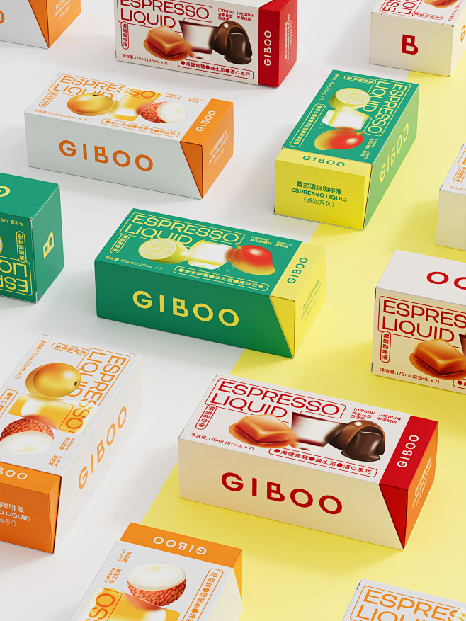 GIBOO 咖啡液包装 酒咖系列 Espresso Liquid-古田路9号-品牌创意/版权保护平台