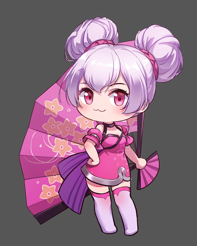 20220630小乔1 王者荣耀Q版 来自音音-花瓣网