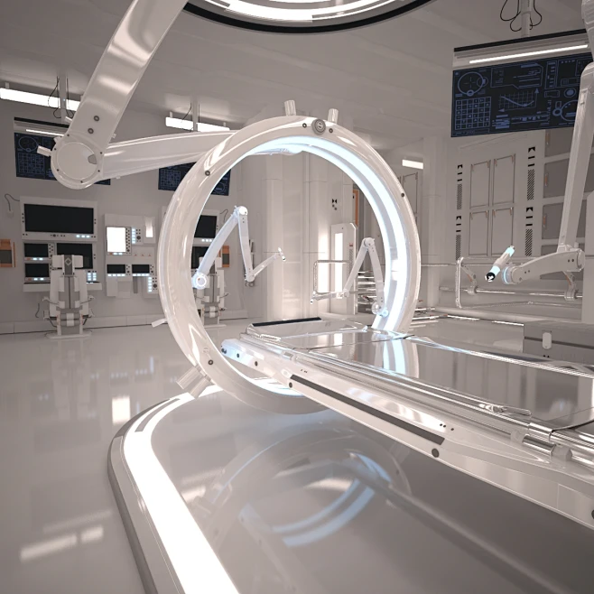 Sci Fi Laboratory Room 3D Model : Sci Fi Laboratory Room - HIGH POLY 3D ...