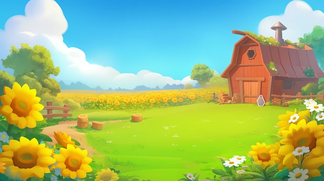 13189546945_A_cartoon_style_farm_background_with_a_barn_green_g ...